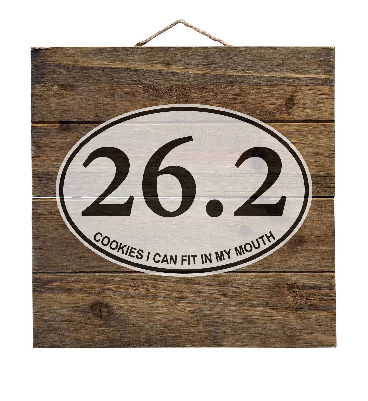 26.2 - Cookies I Can Fit In My Mouth - Decorative REAL WOOD Wall Art ...