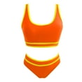 Sengtong Womens High Waisted Bikini Sets Sporty Two Piece Swimsuit