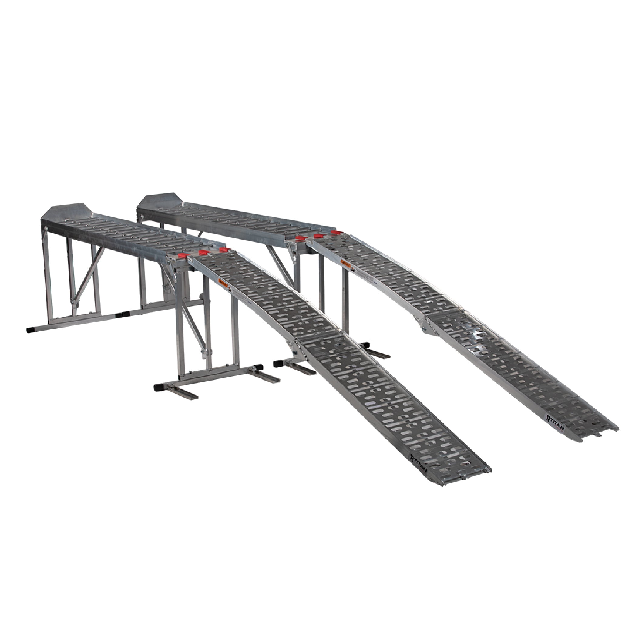 Buy Titan Ramps Aluminum Stand With 7.5 FT Long Aluminum Plate Top ...