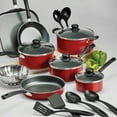Tramontina Primaware Non-stick 18-Piece Cookware Set with Stay-Cool Handles, Dishwasher-Safe ...