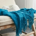 Ultra Soft Tassel Throw Blanket,Arcylic 50x60 inch,Fringe Warm Cozy ...