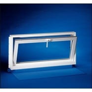 Mobile Home Window 36" x 8" Horizontal Slider. Obscured Glass Bathroom ...