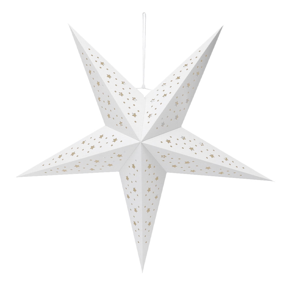 Click here for Homemaxs Paper Lamp Shade Star Shaped Lampshade Ch... prices