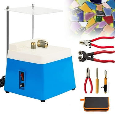 Portable 2in1 Stained Glass Angle Grinder for Curves&Edge Angles ...