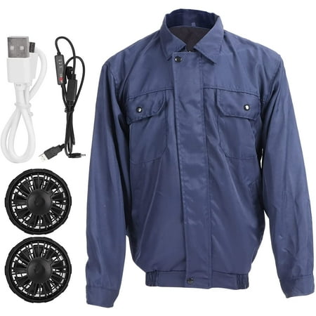 Cooling Fan Jacket, ir Conditioning Jacket with 2 Fans, Evaporative ...