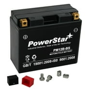PowerStar pm9-bs-125 Battery Fits Or Replaces Yamaha Motorcycle 600 Cc ...