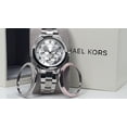 Michael Kors Runway MK3981 Women's Silver-Tone Quartz 38mm Watch MSRP ...