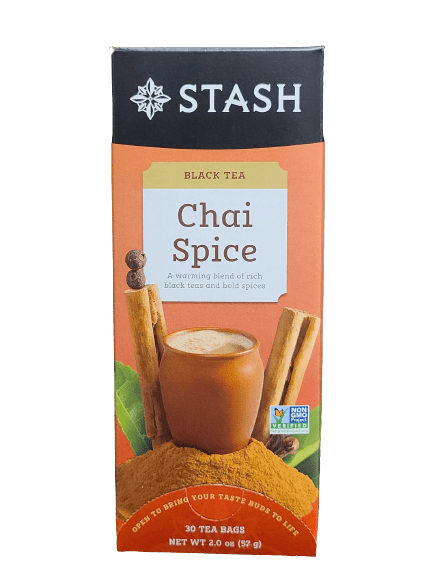 Stash Chai Spice Black Tea 30-Bag Box - Walmart.com