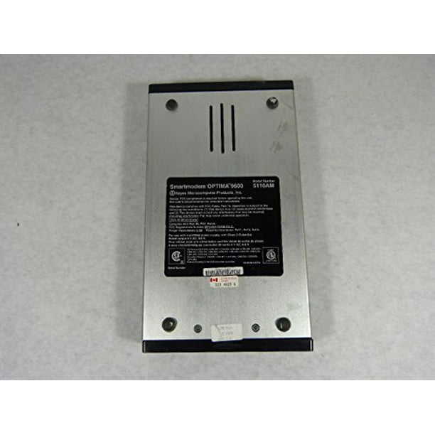 Hayes Microcomputer Products 5110AM Optima 9600 Modem - Walmart.com ...