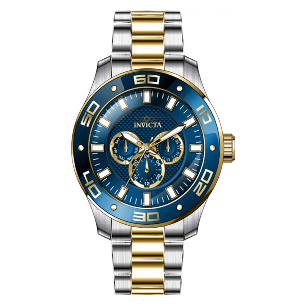 INVICTA Pro Diver Men 50mm Stainless Steel Steel Blue dial V | Walmart ...