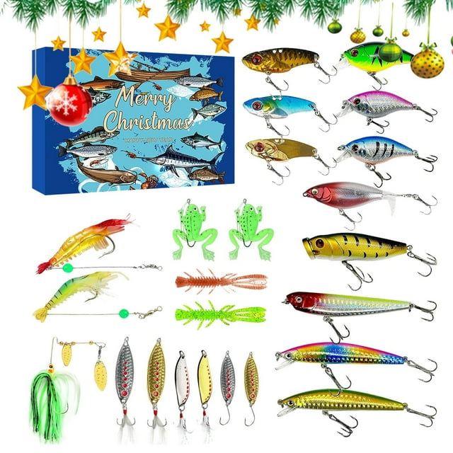 BotaniNest Fishhook Advent Calendar 24 Day Fishhook Advent Calendar ...