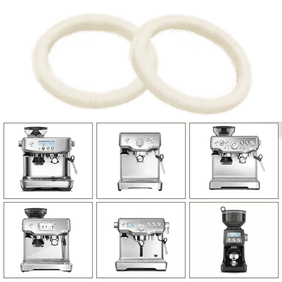 Click here for Unbranded 6pcs Felt Washer For Espresso Machine Gr... prices