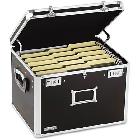 Vaultz Locking File Chest Storage Box, Letter/Legal, Black - Walmart.com