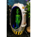 UFO Green Alien In Spaceship Capsule Backflow Incense Burner With LED ...