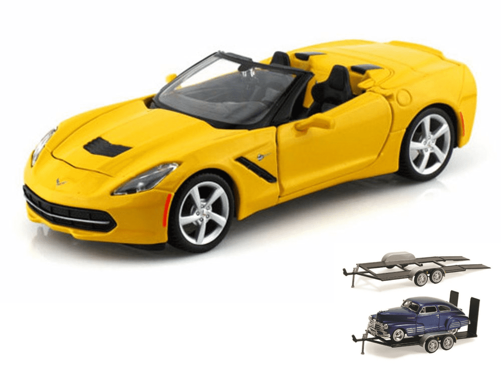 Diecast Car & Trailer Package - 2014 Chevrolet Corvette Stingray ...