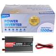 1000W Power Inverter 12V DC to 110V 120V AC, Pure Sine Wave Car ...