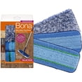 Bona Microfiber Pad 3-Pack includes Dusting, Cleaning, and Deep ...