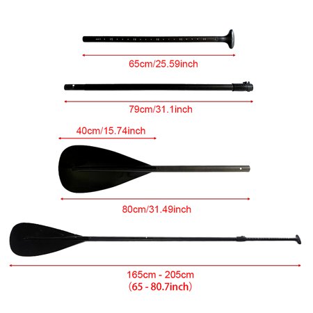 Kayak Paddle Adjustable Dinghy Inflatable Boat Motorboat Aluminum Alloy ...