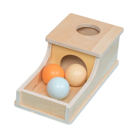 Kavoc Wooden Ball Drawer Learning Early Educational Toys Object Target ...