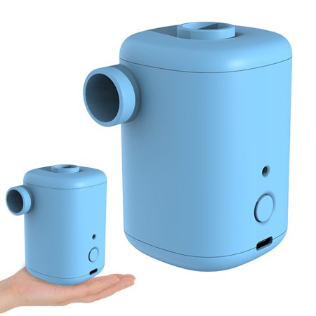 Electric Air Pump USB Rechargeable Inflate Camping Pumps Inflator ...