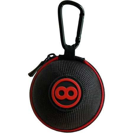 Red/Black - Clip-on Cue Ball Case, Cue Ball Bag for Attaching Cue Balls ...