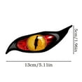 Nilvkv Devil Eye Car Decal Sticker for Motorcycle Computer Wall ...