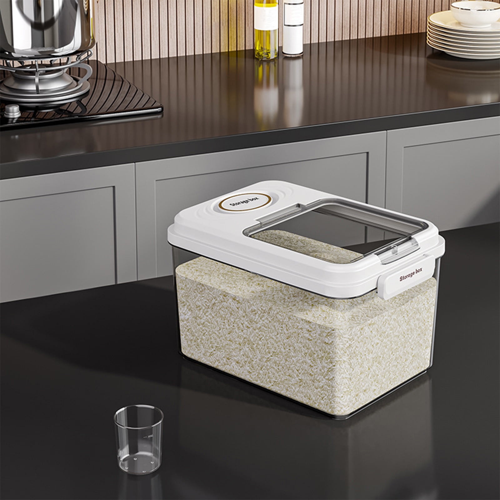 Click here for Hwuxmo Large Airtight Rice Container  22lb Food St... prices