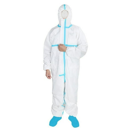 Disposable overalls suit overalls protective clothing isolation (S ...