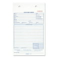 "Job Work Order Book, Two-Part Carbonless, 5.5 X 8.5, 1/page, 50 Forms ...