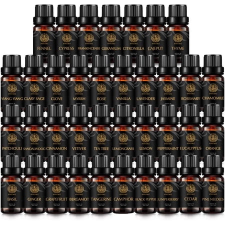 Aromatherapy Grapefruit Essential Oils Set for Diffuser, 100% Pure ...