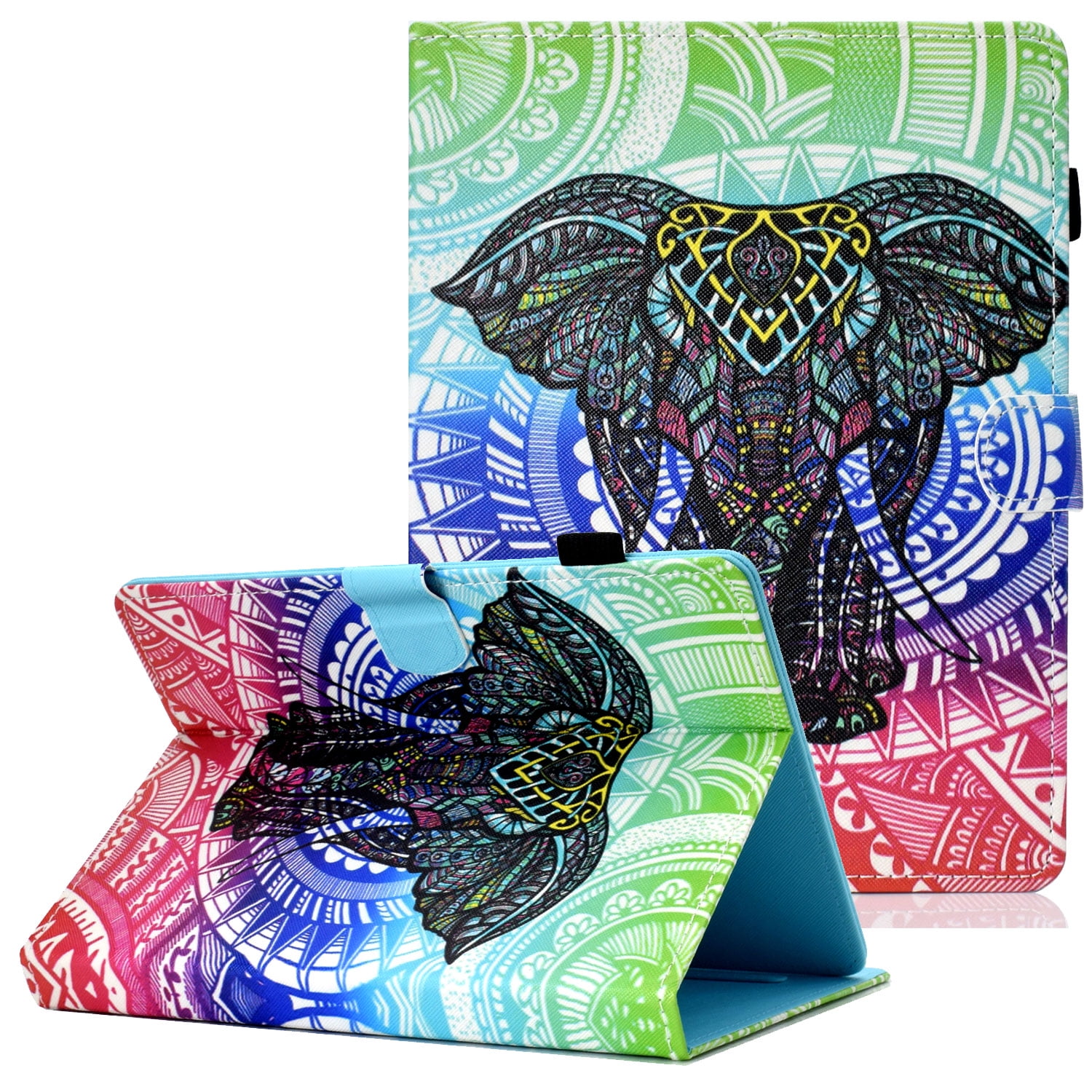 Allytech 8 Inch Tablet Case Stand PU Leather Bumper Cover for Fire HD 8 ...