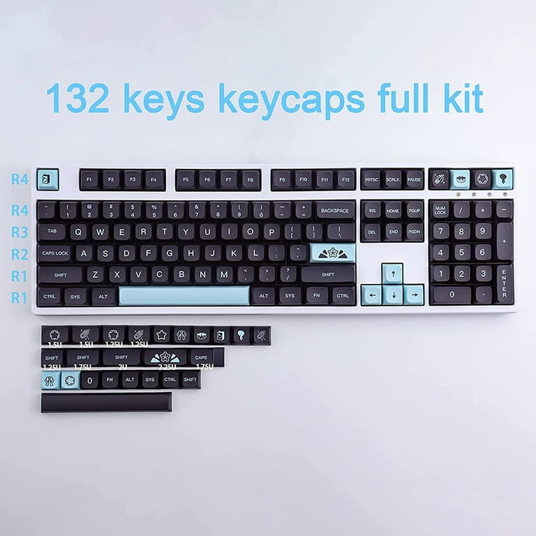 GMK Comet PBT Keycaps Cherry Profile Dye Sub Personalized Keycap For ...