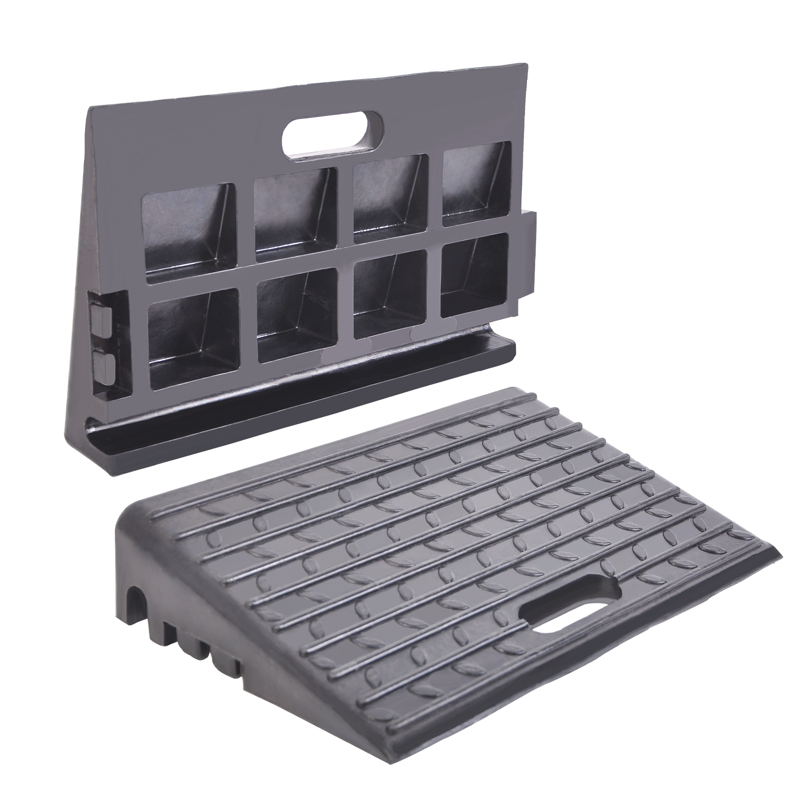 WINMAX AUTOMOTIVE TOOLS Portable Rubber Kerb Ramps Threshold ...