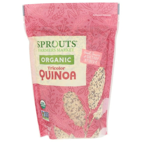 Great Value Organic Tri-Color Quinoa 16 oz with Protein, Fiber, and ...
