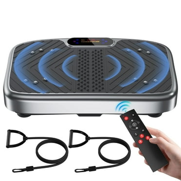 Vibration Plate Exercise Machine, 2025 Upgraded Fitness Vibrating ...