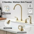 Gold Kitchen Faucet with Side Sprayer - Walmart.com