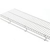 Rubbermaid 3' x 12" Steel White Linen Shelf Kit. Holds up to 10 lbs ...