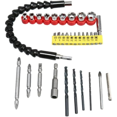 Drill Extension Set,Drill Bit Extension Set Flexible Screwdriver Shaft ...