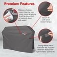 Heavy Duty BBQ Grill Cover for Outdoor Grill, 58 Inch – Waterproof ...