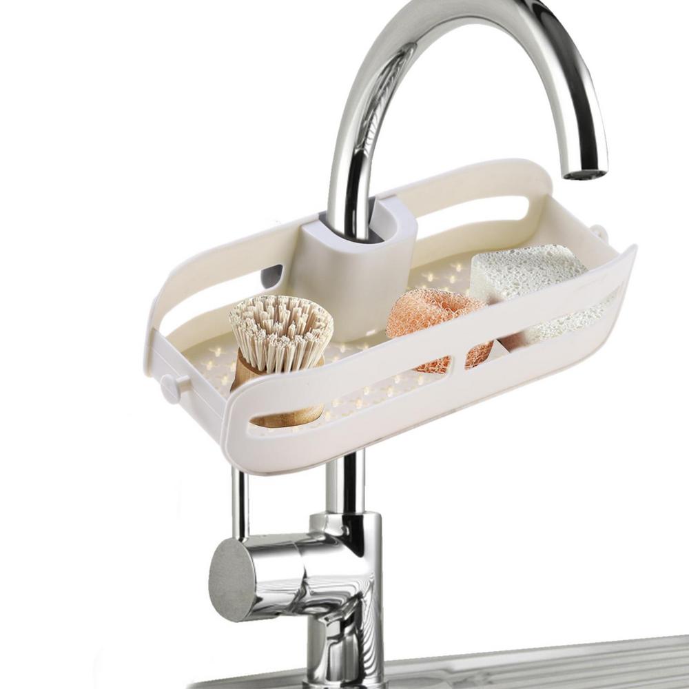 Tohuu Faucet Sponge Holder Sink Sponge Holder Dish Drainers Sponge ...