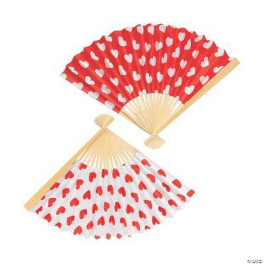 Cuban Folding Fans - Party Supplies - 12 Pieces - Walmart.com