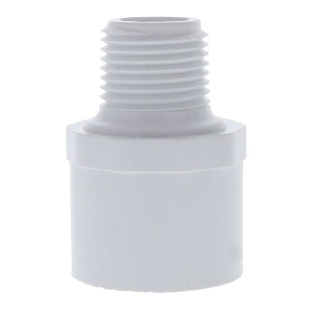 Schedule 40 PVC MPT x Slip Reducing Adapter-MPT Size:1/2 Schedule 40 PVC MPT x Slip Reducing Adapter-MPT Size:1/2