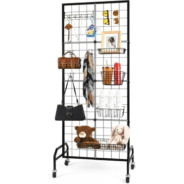 Urban Deco Triangular Gridwall Display Stand 21"x77" with Base ...