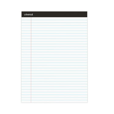 Universal Small Writing Scratch Pads, Unruled, 3 x 5, White, 100 Sheets ...