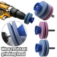 Agiufgs Drill Bit Sharpener Metal, Dual-Size Precision Sharpening, for ...
