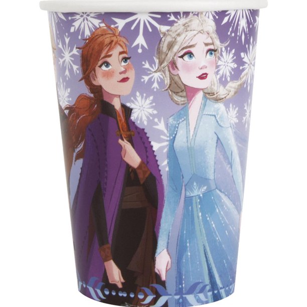 Disney Frozen 2 9oz Paper Cups, 8ct, Disposable cups hold 9oz. - Walmart.ca