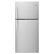 Whirlpool Full-Size 30-inch WRT318FZDM Top Freezer Refrigerator - 18 cu ...