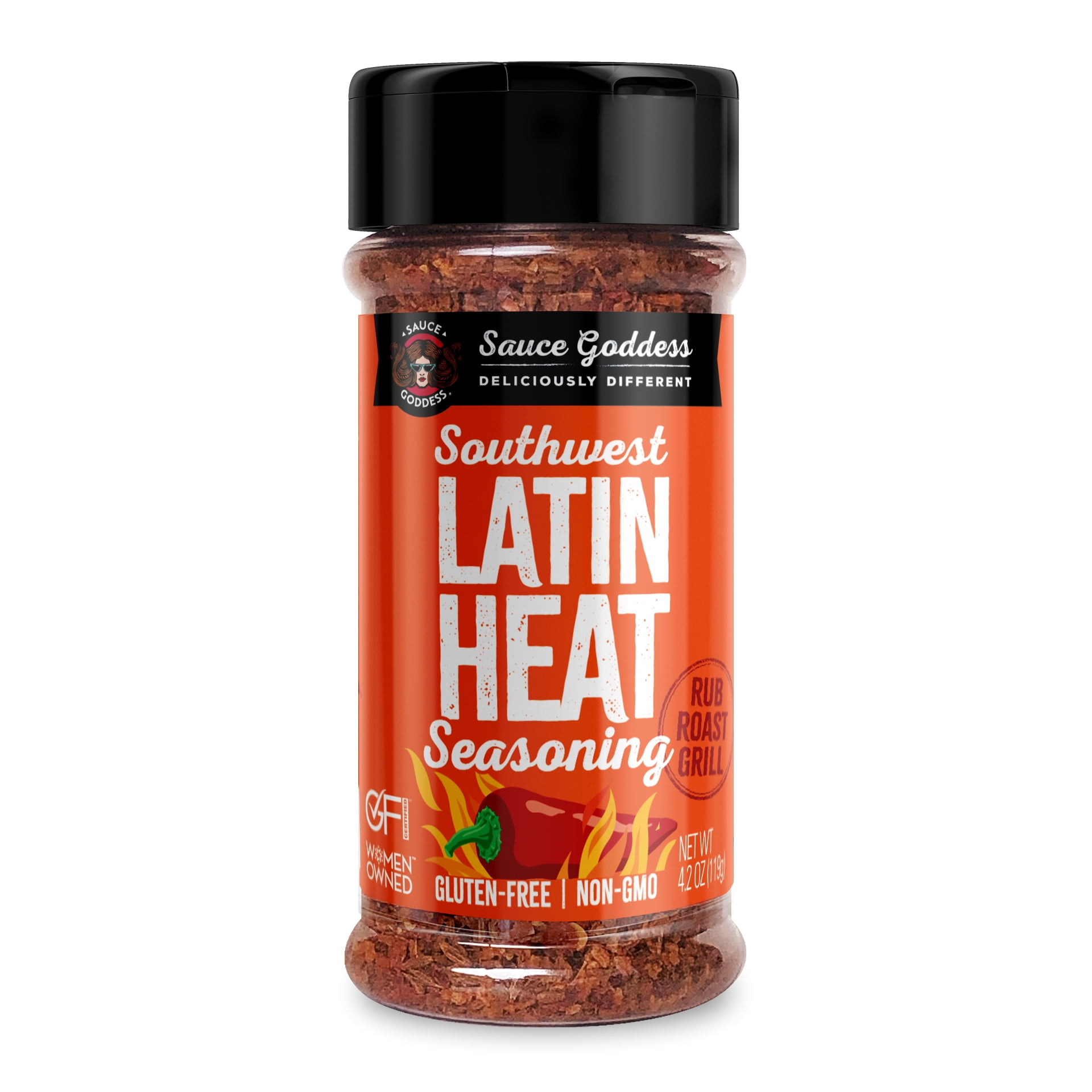 Sauce Goddess Latin Heat Shaker - 4.2 oz - single shaker - Walmart.com