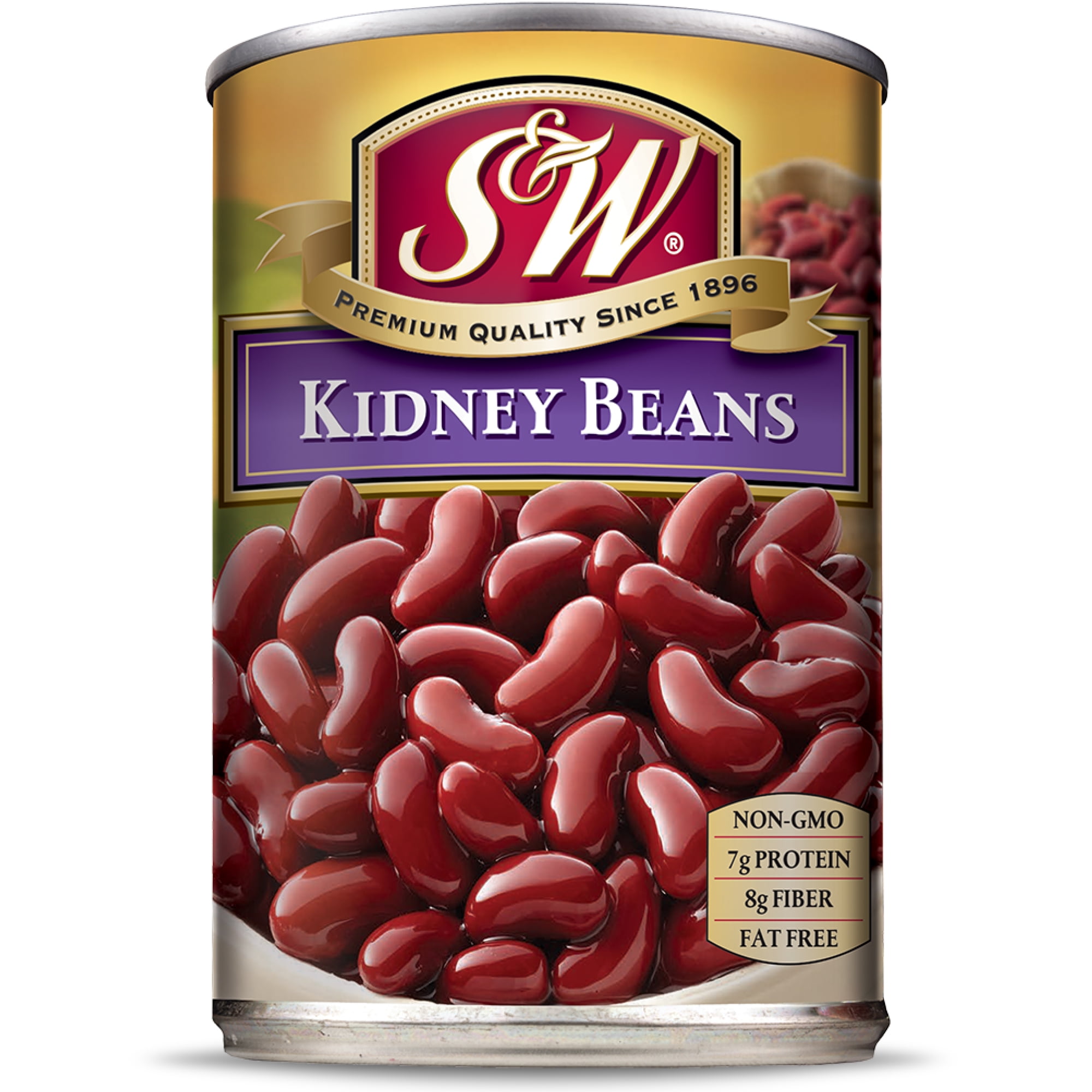 (12 Pack) S&W - Canned Kidney Beans, 15.5 Ounce Can, New - Walmart.com
