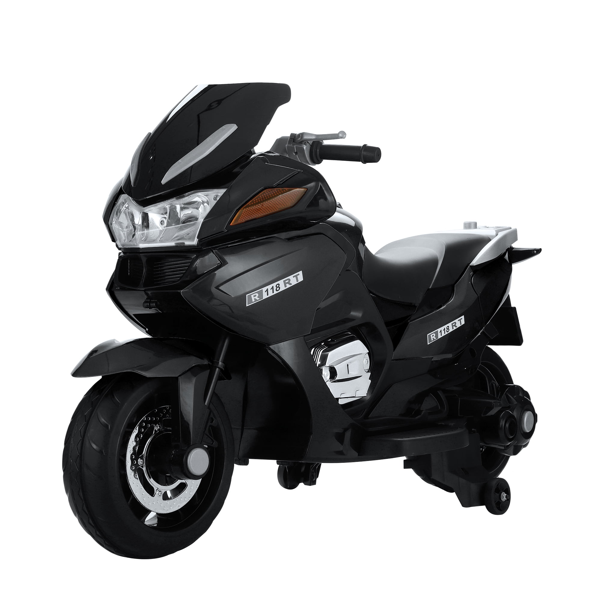 Buy TOBBI-TOYS 12V Kids Ride On Motorbike with Training Wheel, Battery ...